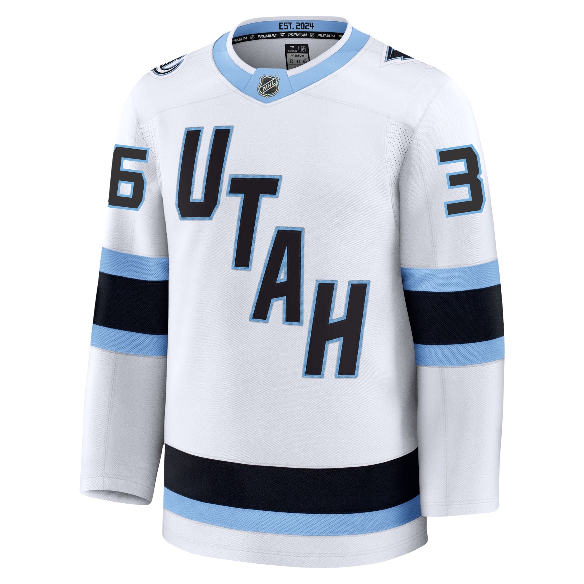 Andrew Agozzino Utah Mammoth Fanatics Away Premium Jersey – CoolHockey.ca